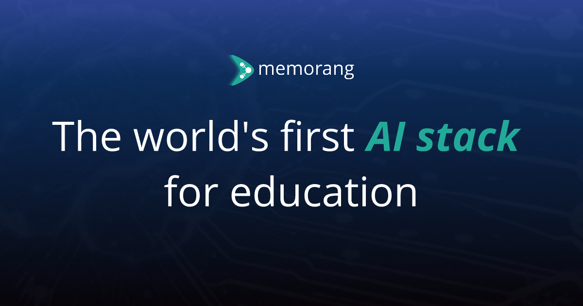 Memorang | The world's first AI stack for education